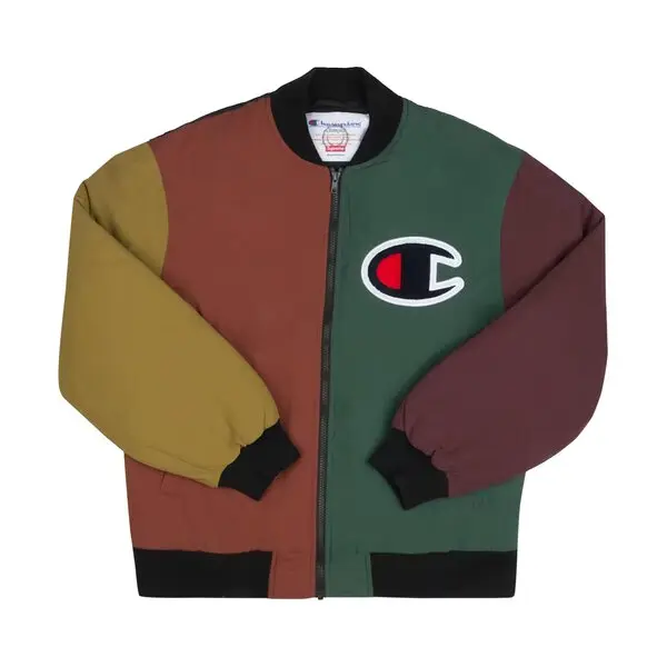 Supreme X Champion Color Blocked Jacket - Multicolor