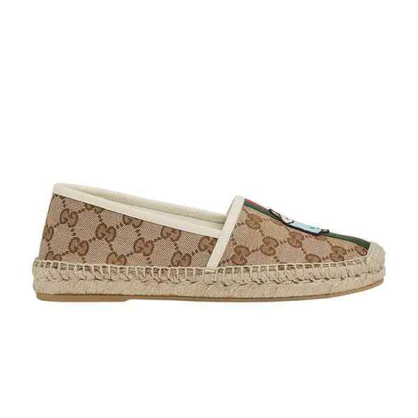 Gucci X Pikarar Gg Espadrilles - Cream