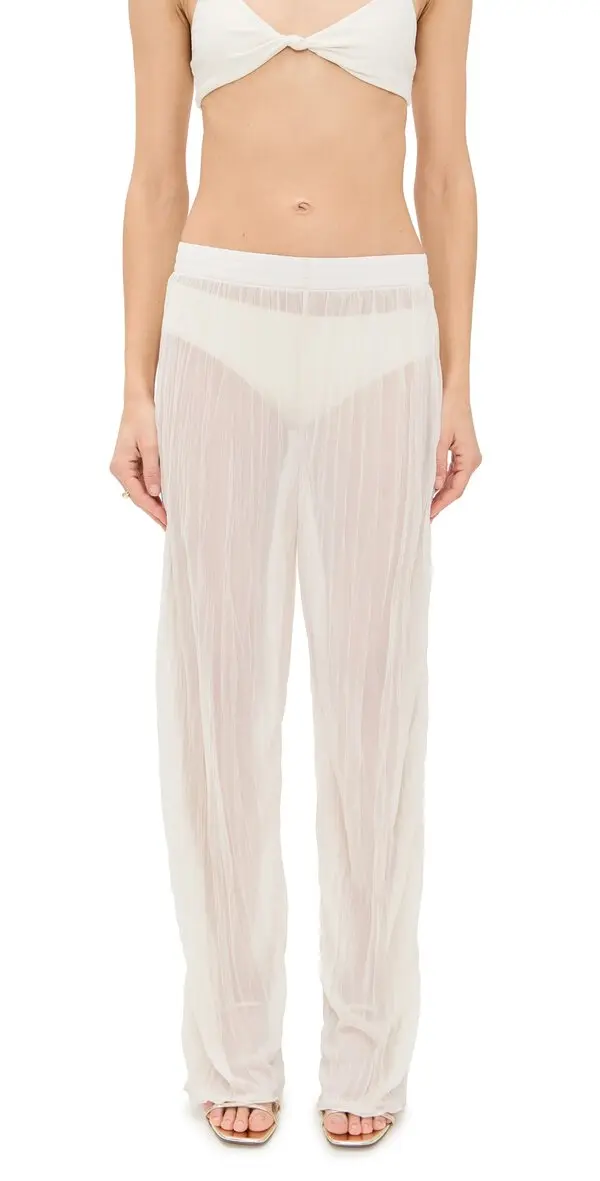 Jade Swim Amaya Pants - Cream
