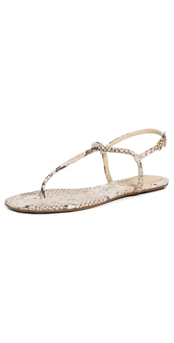 Schutz Elsha Sandals - Beige Latte