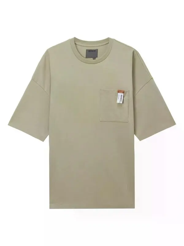 MUSIUM DIV. Pocket-detail Relaxed-fit T-shirt - Neutrals