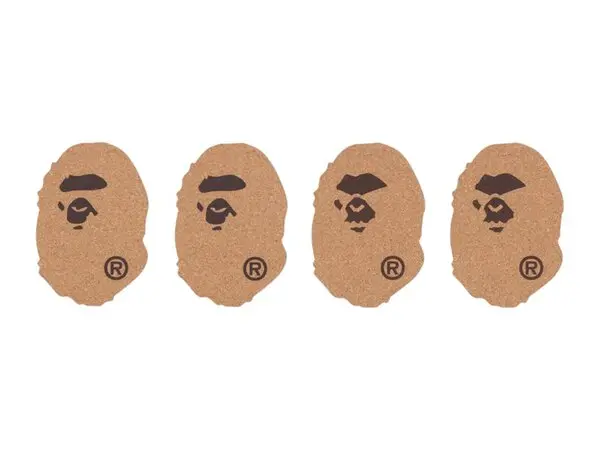 BAPE Ape Head Cork Coaster