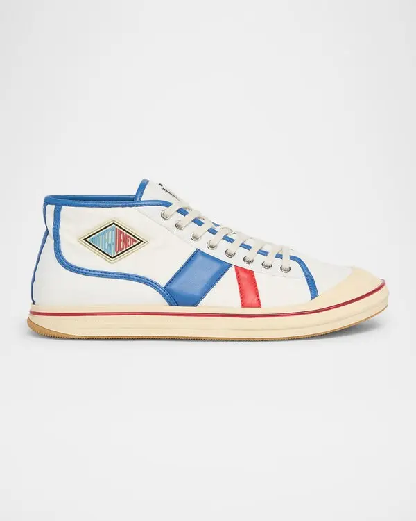 Bottega Veneta Eliot Mid-top Sneakers - Palladio