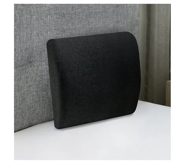 BODIPEDIC Lumbar Back Support Memory Foam Acces Sory Pillow