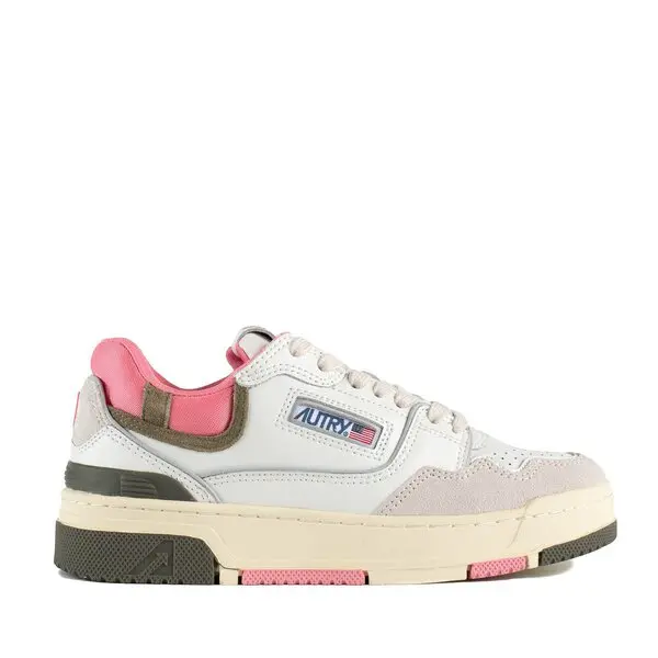 AUTRY Low Top Leather And Suede Sneakers