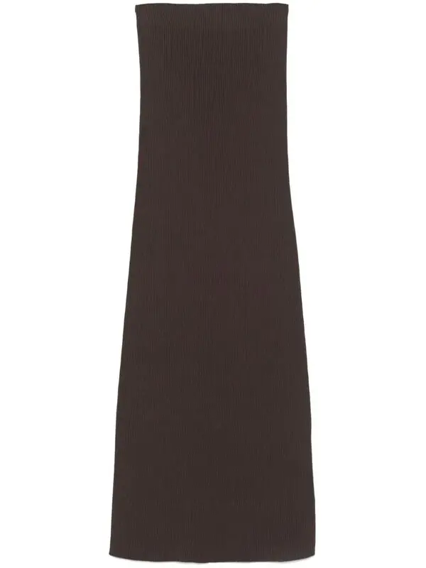 Max Mara Viscose Pencil Skirt - Brown