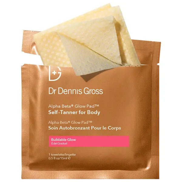 DR. DENNIS GROSS SKINCARE Alpha Beta Glow Pad Self-tanner For Body - One-color