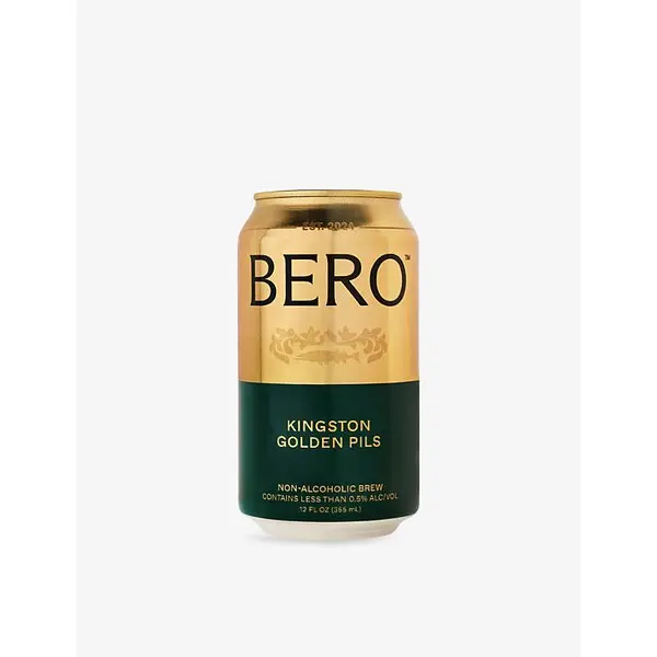 BERO Kingston Golden Pils Non-alcoholic Beer Pack Of 6 X 355ml