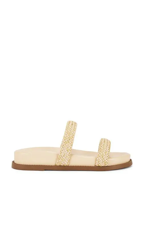 Schutz Ruby Sporty Sandal - Natural Nibs