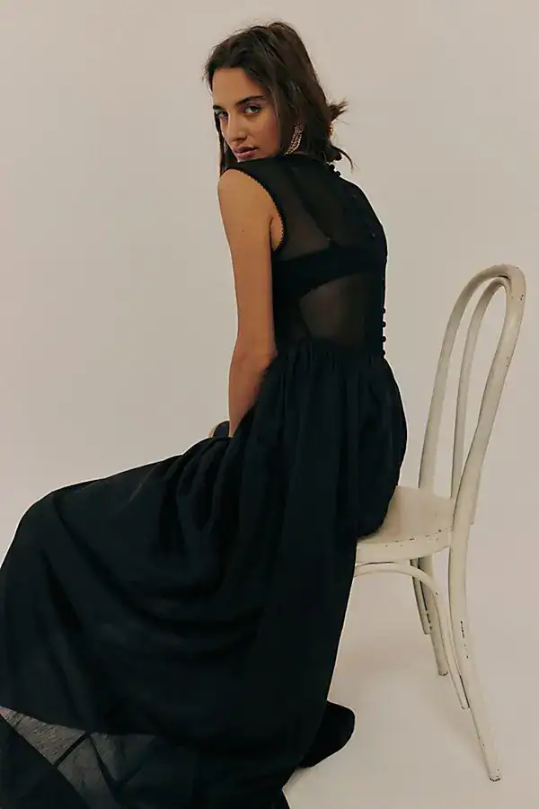 Hansen And Gretel Hansen & Gretel Anya Gown In Black - 75% Off |  Editorialist
