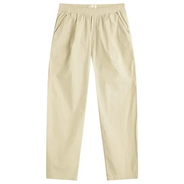 Folk Drawcord Loose Trousers - Light Stone