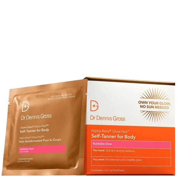 DR. DENNIS GROSS SKINCARE Skincare Alpha Beta Glow Pad Self-tanner For Body