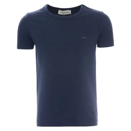 MOUSTACHE Solid T-shirt - Blue