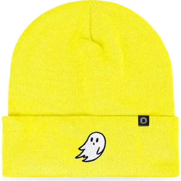DALIX Ghost Beanie - Neon Yellow