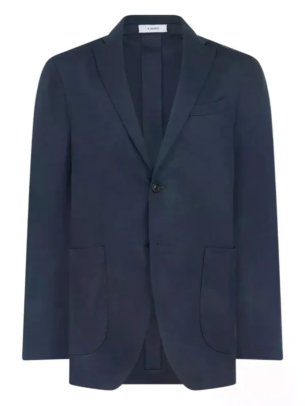 Boglioli Virgin Wool Blazer - Blue