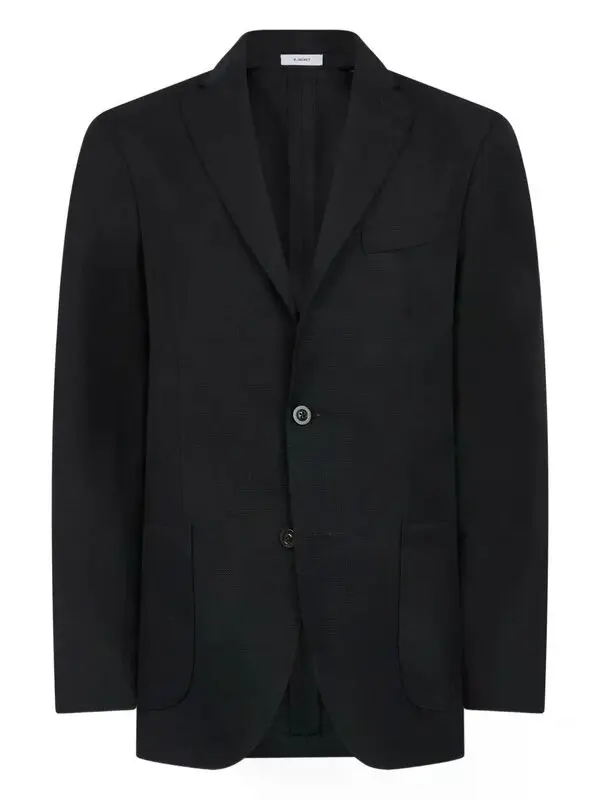 Boglioli Virgin Wool Blazer - Black