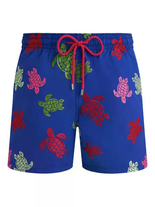 Vilebrequin Embroidered Swim Shorts - Blue