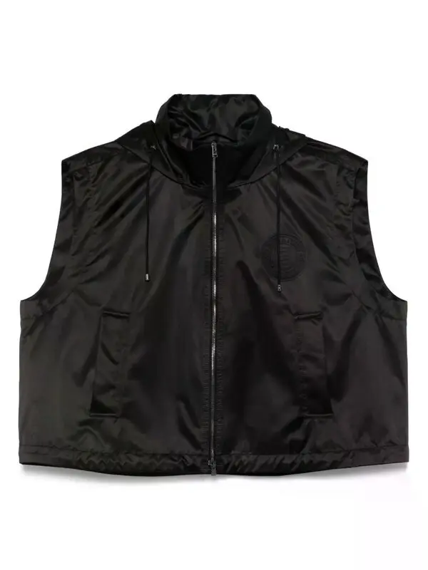 Fendi Satin Gilet - Black