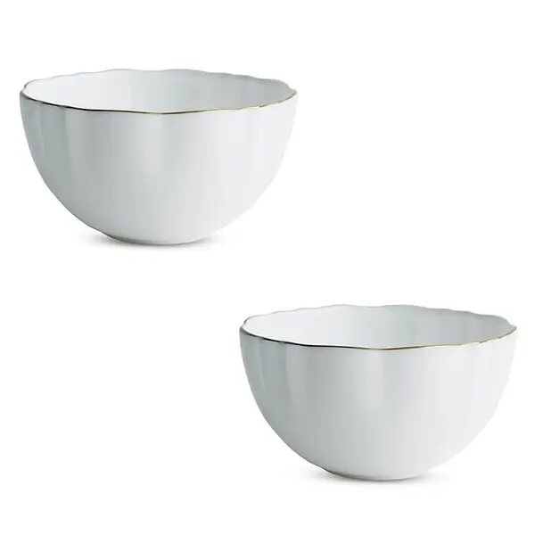 TWIG NEW YORK Amelie Brushed Fruit Dessert Bowl, Set Of 2