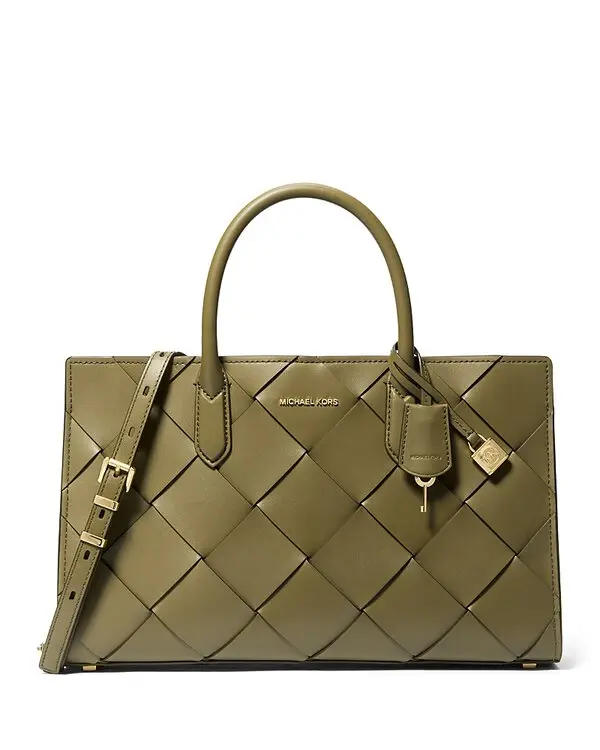 Michael Kors Scarlett Medium Satchel - Safari Green