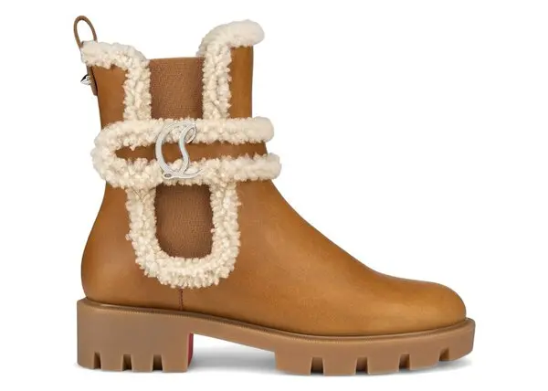 CHRISTIAN LOUBOUTIN Cl Chelsea Booty Lug Flat