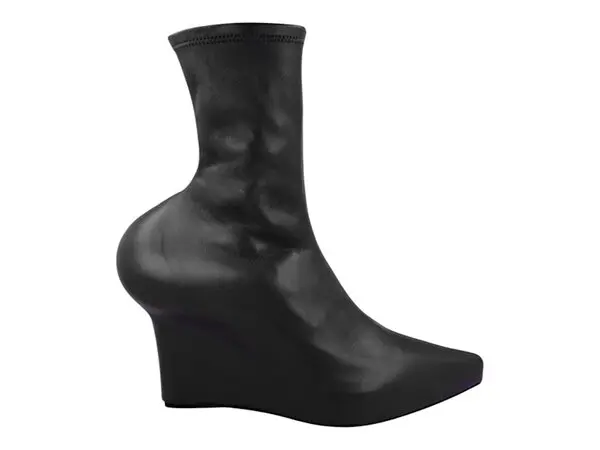 Givenchy Wedge Ankle Boots - Black