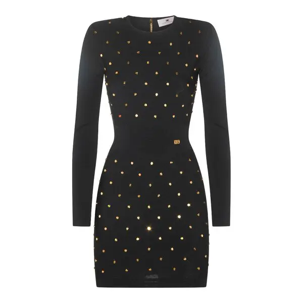 Elisabetta Franchi Dress Am25s57e2110 - Black