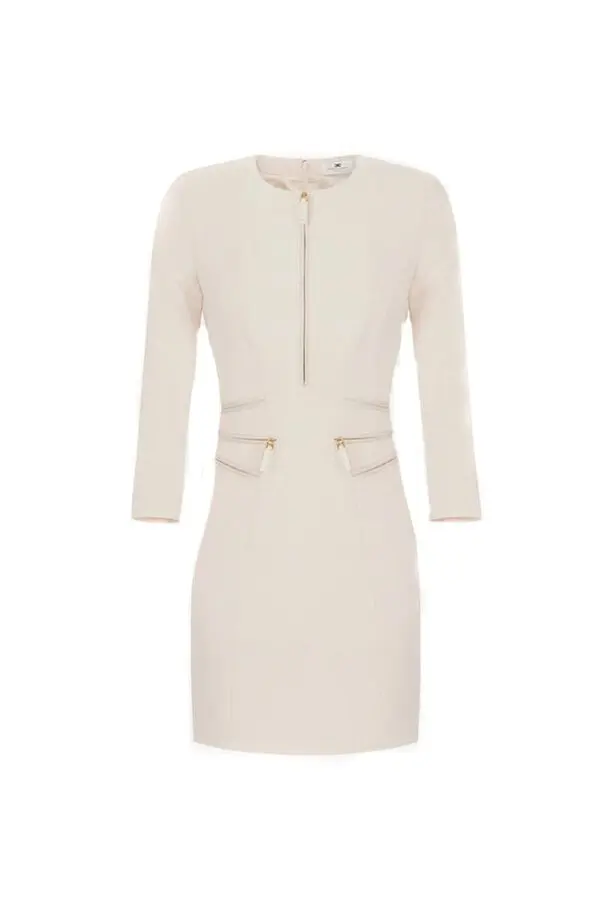 Elisabetta Franchi Dress Ab82356e2dz9 - White
