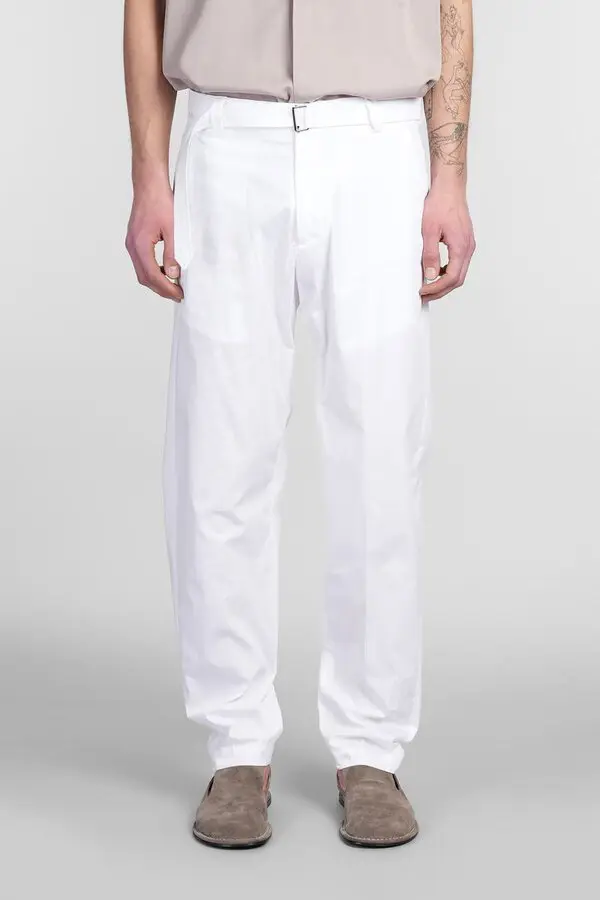 LOW BRAND Virgil Pants - White