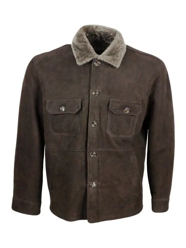 BARBA NAPOLI Jacket - Brown
