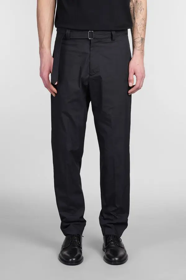 LOW BRAND Virgil Pants - Black