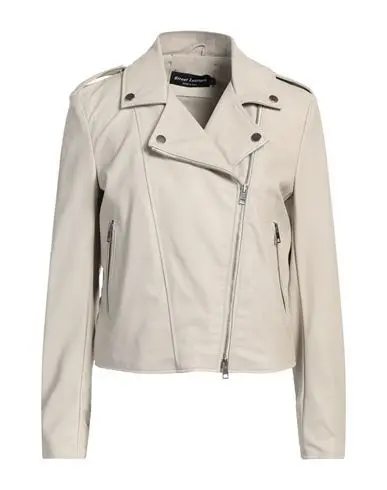 STREET LEATHERS Biker Jacket - Beige