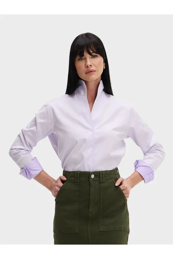SARAH ALEXANDRA Signature: Lavender Dream Shirt - Natural