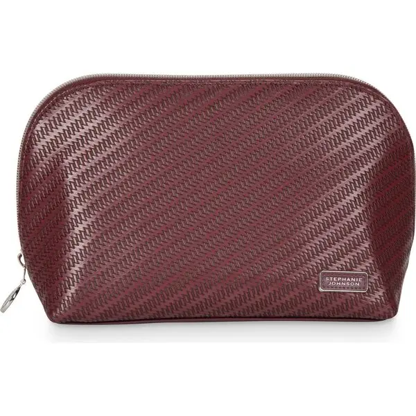 Stephanie Johnson Rosewood Ruby Royale Lola Makeup Bag - Purple