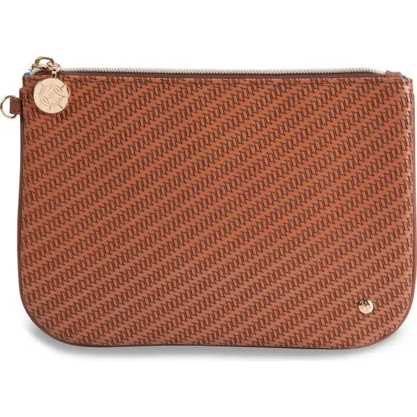 Stephanie Johnson Large Flat Cosmetics Pouch - Beige