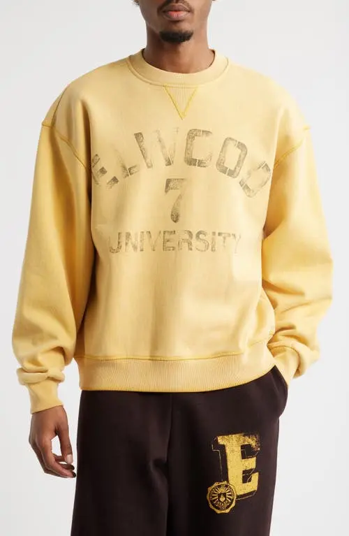 ELWOOD University Graphic Crewneck Sweatshirt