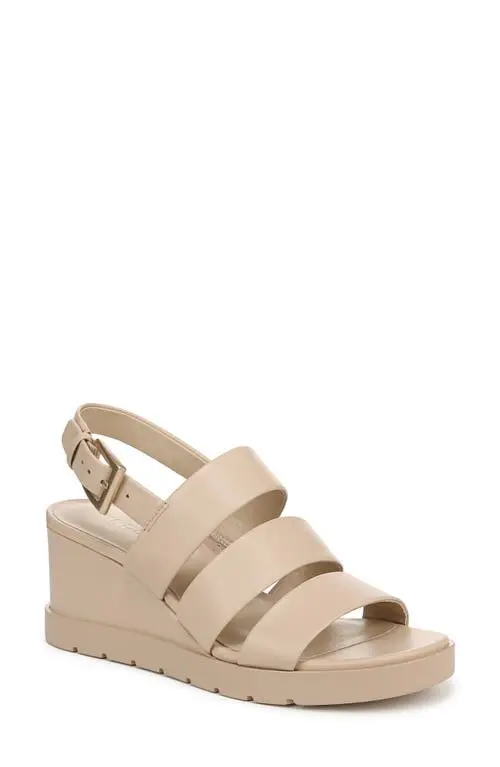 Vince Rochel Slingback Platform Wedge Sandal - Birch Sand