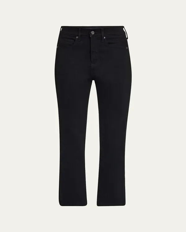 Veronica Beard Carly Kick-flare Crop Jeans