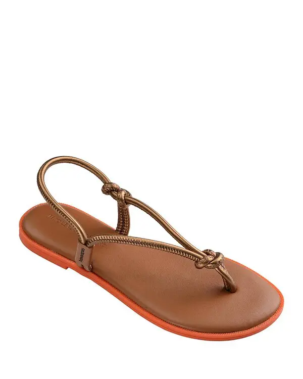 Havaianas Una Acai Eur Sandals - Rust Metal
