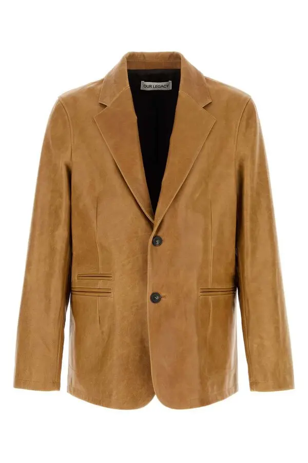 Our Legacy Opening Leather Blazer
