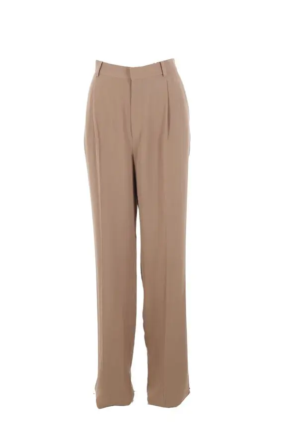 Saint Laurent Straight-leg Trousers - Brown