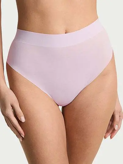 Victoria's Secret Shapewear Victoria Sheersmoothing™ High-waist Thong Panty - Purple