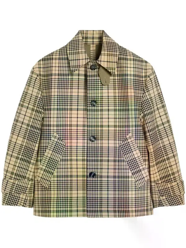 Ami Checkered Jacket - Neutrals