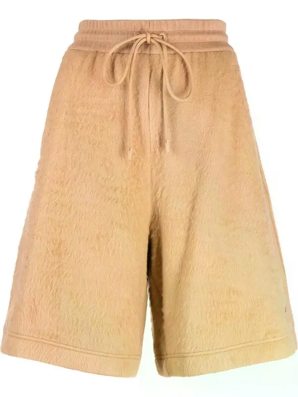 KRIZIA Faux-fur Bermuda Shorts
