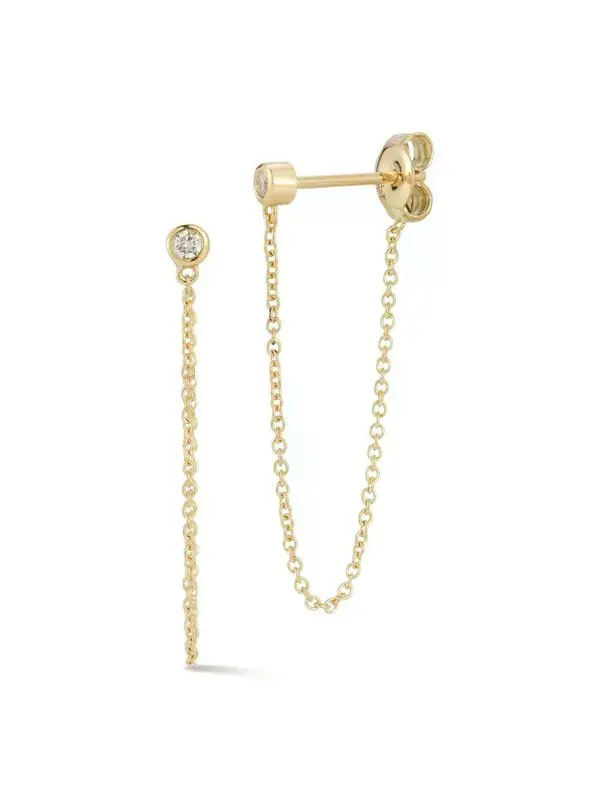 Mateo Diamond Dot Dangle Earrings