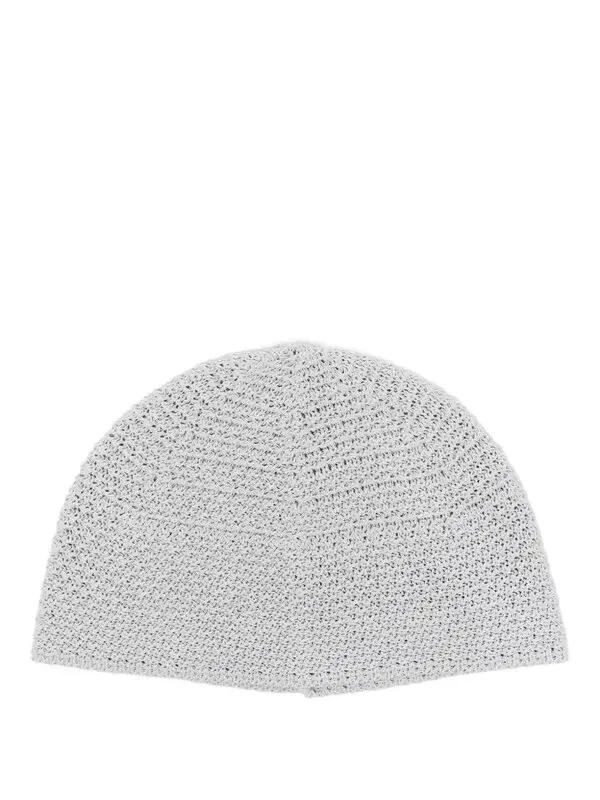 Emporio Armani Knitted Beanie - Grey