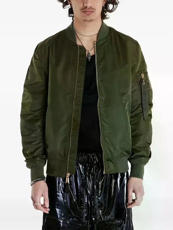 Alpha Industries Zipped Bomber Jacket