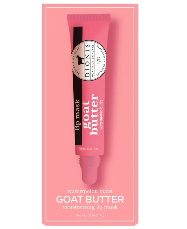 DIONIS GOAT MILK SKINCARE Goat Milk Watermelon Burst Butter Lip Mask