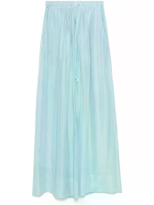 FORTE_FORTE Silk Palazzo Pants