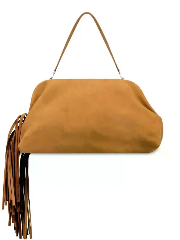 Philosophy Di Lorenzo Serafini Serafini Fringed Clutch - Brown